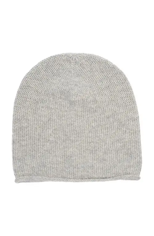 Echo Wool-cashmere Beanie - Silver