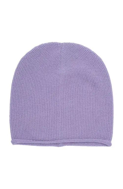 Echo Wool-cashmere Beanie - Wild Lavender