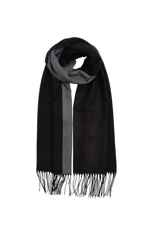 Echo Double Face Scarf - Black