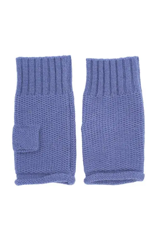 Echo The Crosby Knitted Handwarmers - Denim Blue