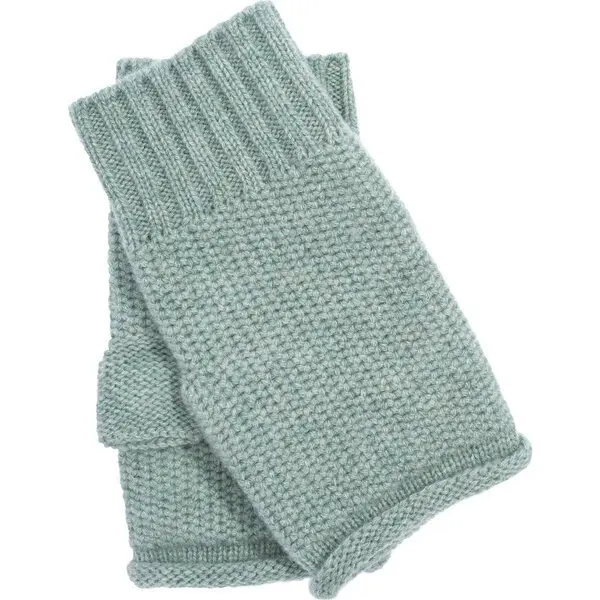 Echo The Crosby Knitted Handwarmers - English Moss