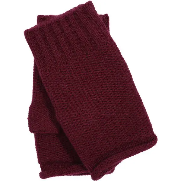 Echo The Crosby Knitted Handwarmers - Fig