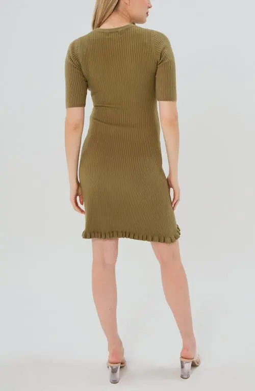 MARION Maternity Knee-length Sweater Dress