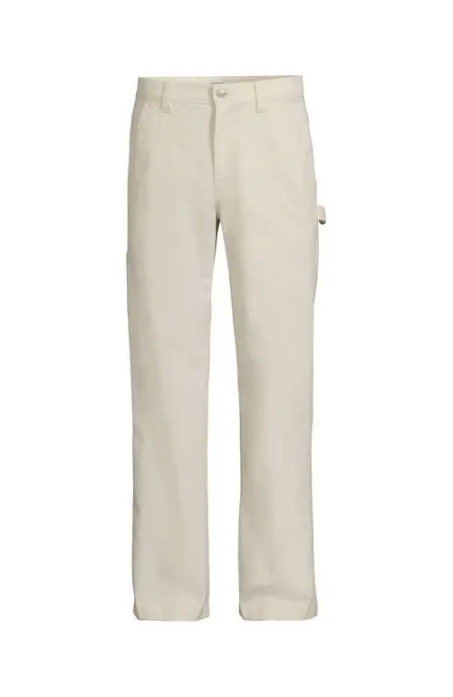 LANDS' END Carpenter Pants - Undyed Natural