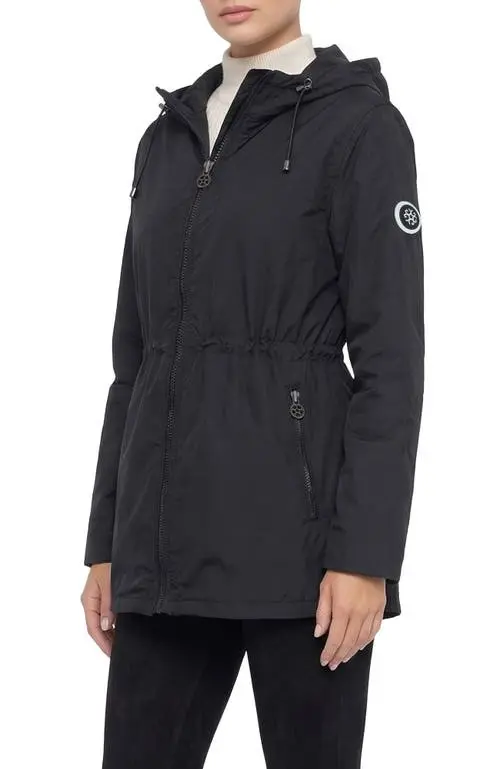 Gorski Lightweight Zip-up Jacket With Hood