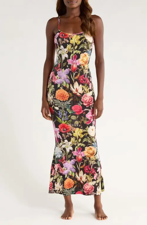 KILO BRAVA Floral Jersey Nightgown - Garden Of Eden
