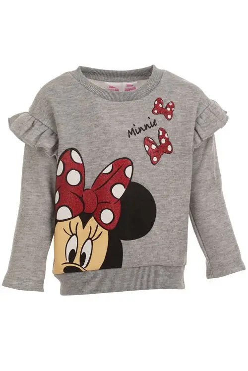 Disney Minnie Mouse Sweatshirt & Leggings Set - Grey