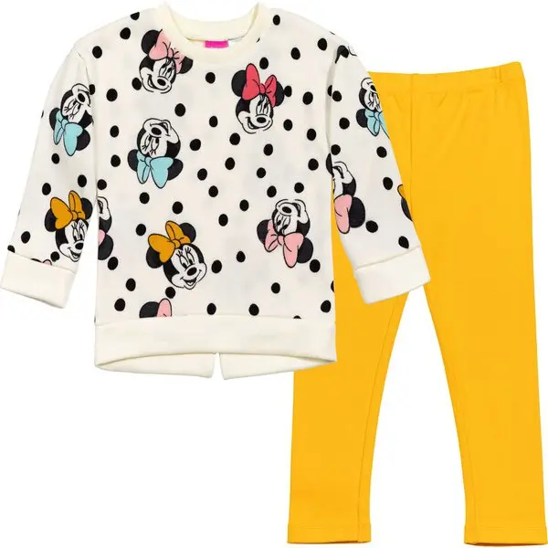Disney Minnie Mouse Sweatshirt & Leggings Set - Tusk