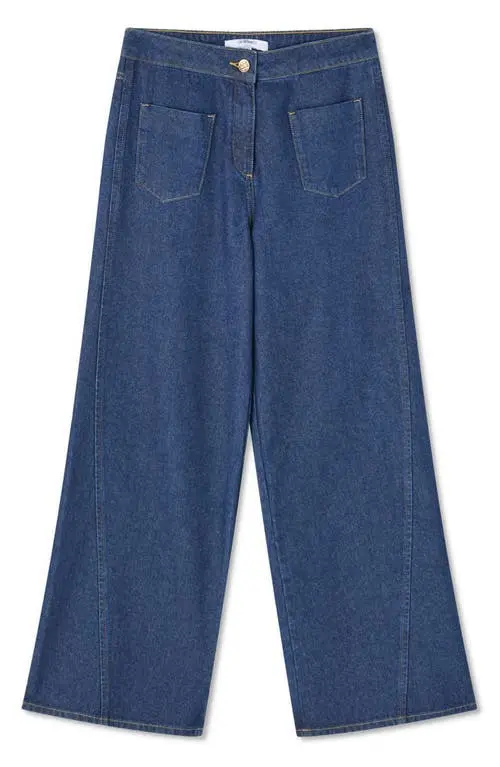 LK BENNETT Pip Denim Trousers