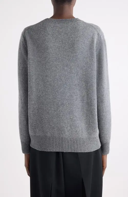 Givenchy Logo Intarsia Wool & Cashmere Sweater