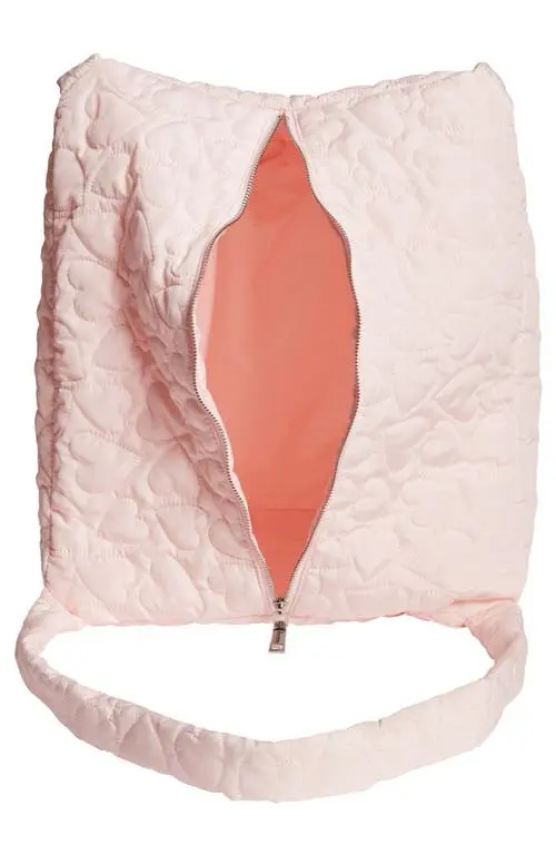 Bp. Quilted Heart Tote - Pink