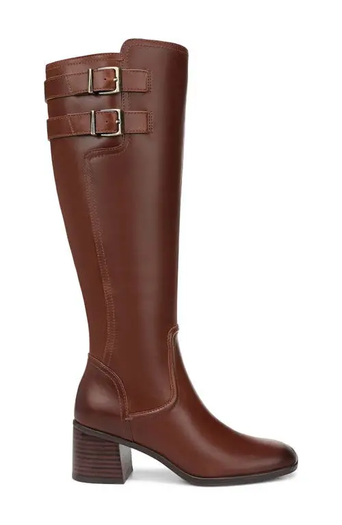 27 EDIT NATURALIZER Riding Boot - Rich Cognac Brown