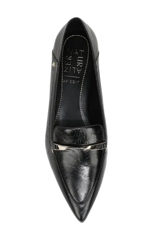27 EDIT NATURALIZER Sheila Croc-effect Loafer - Black