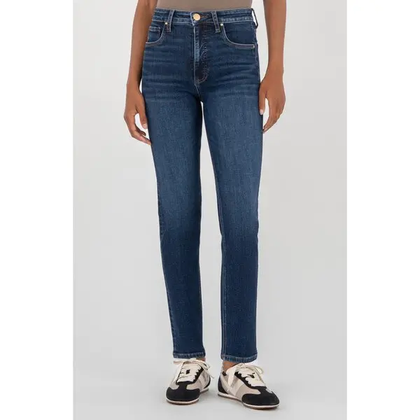 Kut From The Kloth Elizabeth High-waist Ankle Straight Leg Jeans
