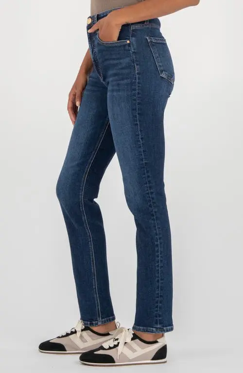 Kut From The Kloth Elizabeth High-waist Ankle Straight Leg Jeans