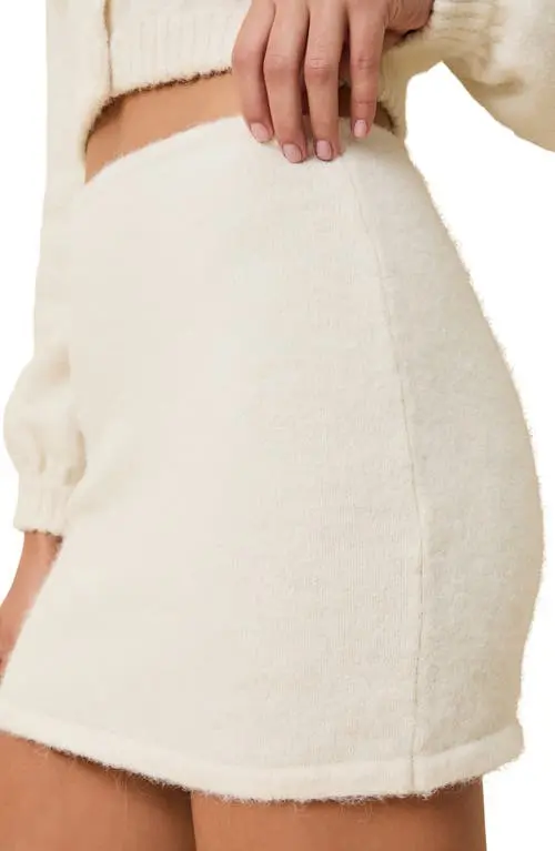 Solid & Striped Ronnie Fuzzy Miniskirt