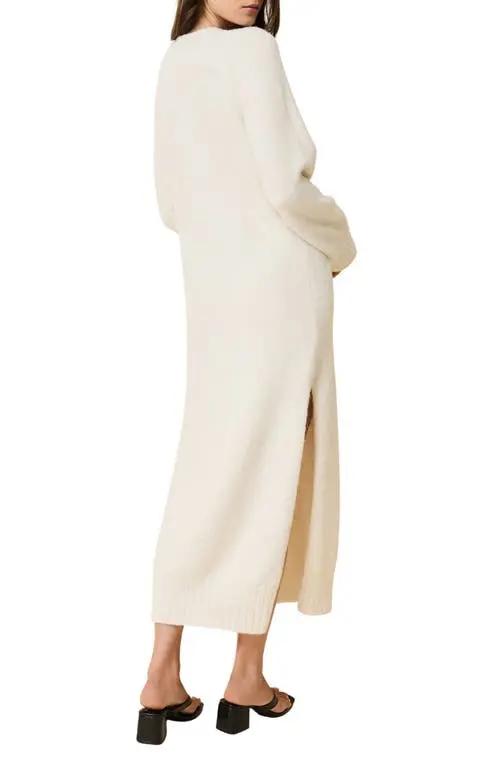 Solid & Striped Edith Long Sleeve Maxi Sweater Dress