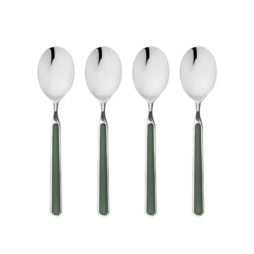 MEPRA Fantasia Coffee Spoon Set4 Pieces - Green