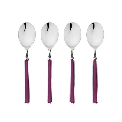 MEPRA Fantasia Coffee Spoon Set4 Pieces - Light Mauve