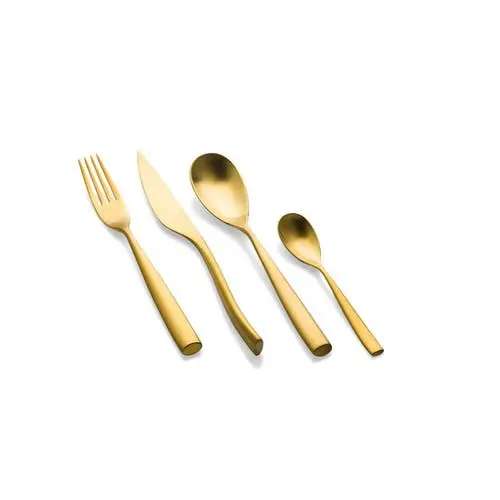 MEPRA Arte Flatware Set20 Pieces - Ice Gold
