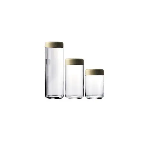 MEPRA Atmosfera Food Containerurano3 Pieces - Materic Champagne