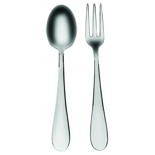 MEPRA Natura Serving Set2 Pieces - Ice Silver
