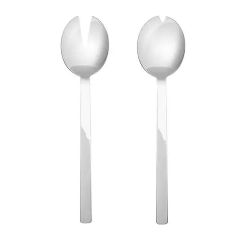 MEPRA Stile Pininfarina Salad Serving Set2 Pieces - Ice Silver