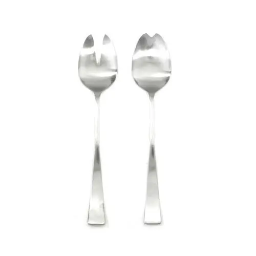 MEPRA Italia Salad Serving Set2 Pieces - Ice Silver