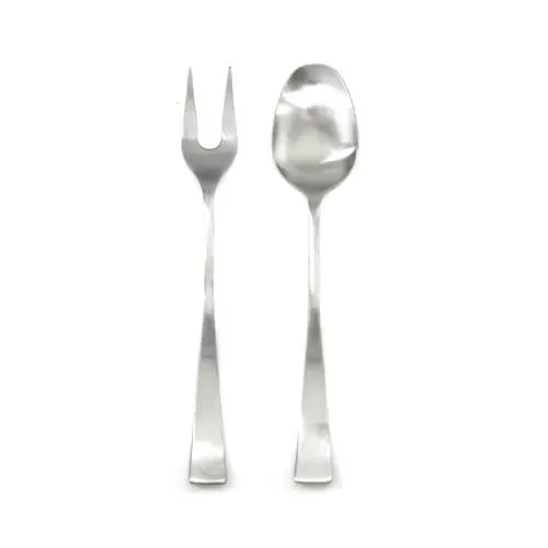 MEPRA Italia Serving Set2 Pieces - Ice Silver
