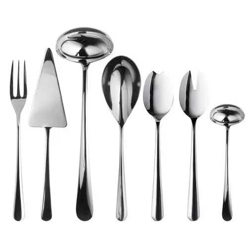 MEPRA Neve Serving Set7 Pieces - Silver