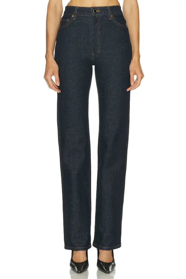 Khaite Danielle Straight-leg Denim - Benson