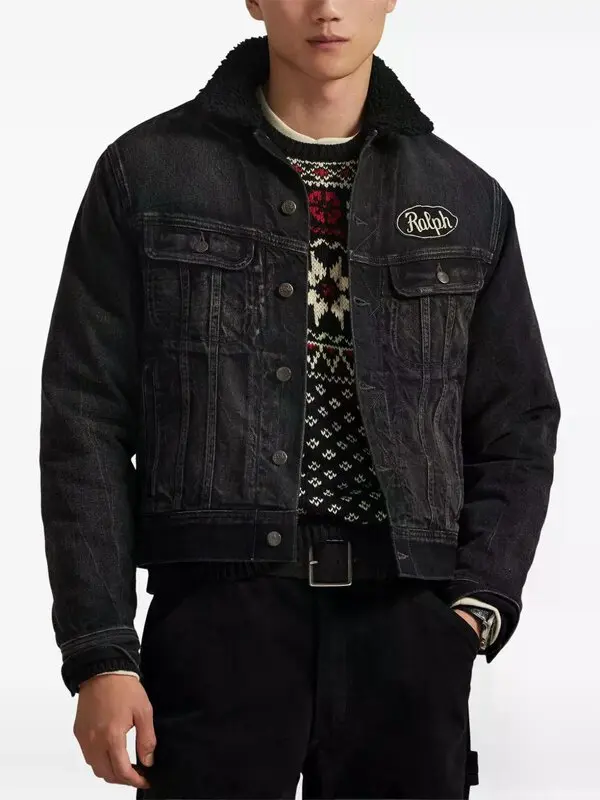 Polo Ralph Lauren Denim Sherpa-collar Jacket