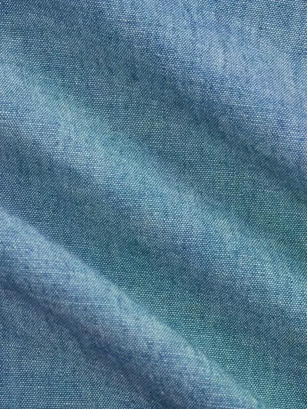Ralph Lauren Button-up Chambray Shirt - Blue