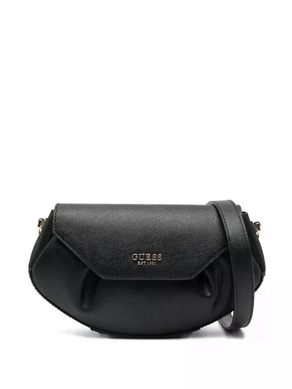 Guess Logo-plaque Flap Shoulder Bag