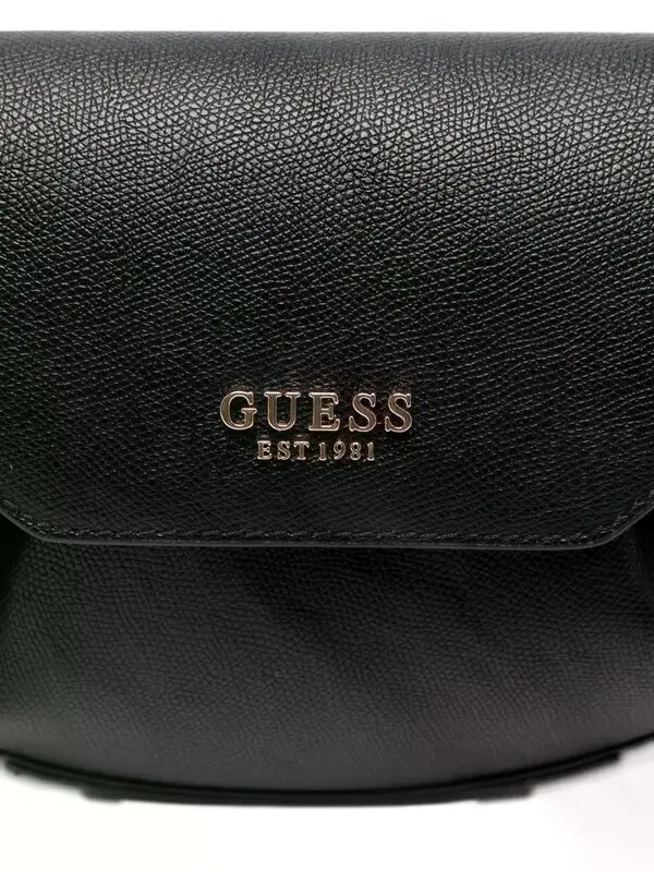 Guess Logo-plaque Flap Shoulder Bag