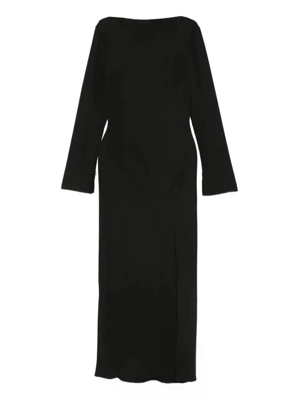 Patrizia Pepe Side-slit Maxi Dress