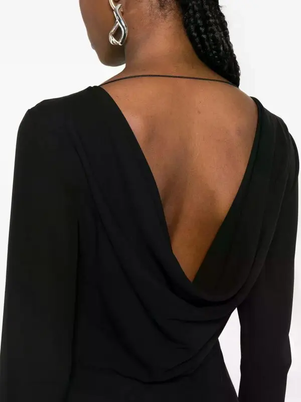Patrizia Pepe Side-slit Maxi Dress