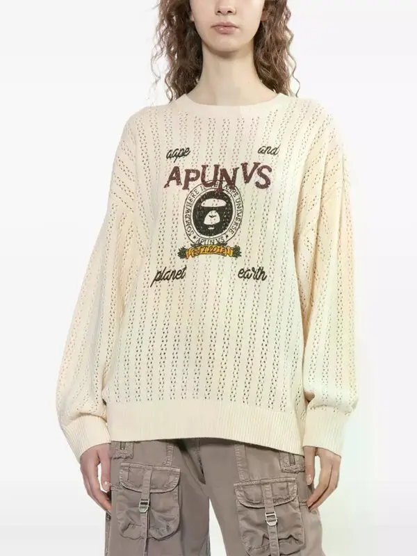 A BATHING APE Moonface Jumper