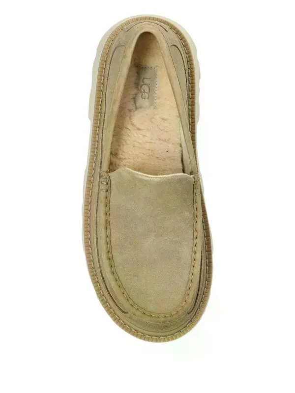 UGG Ascot Platform Loafers - Neutrals