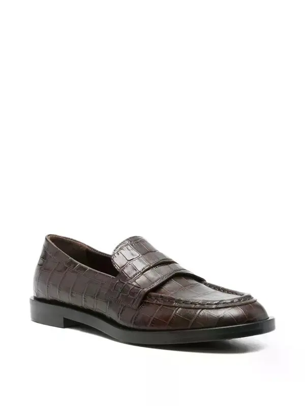 Roberto Festa Xander Crocodile-effect Loafers