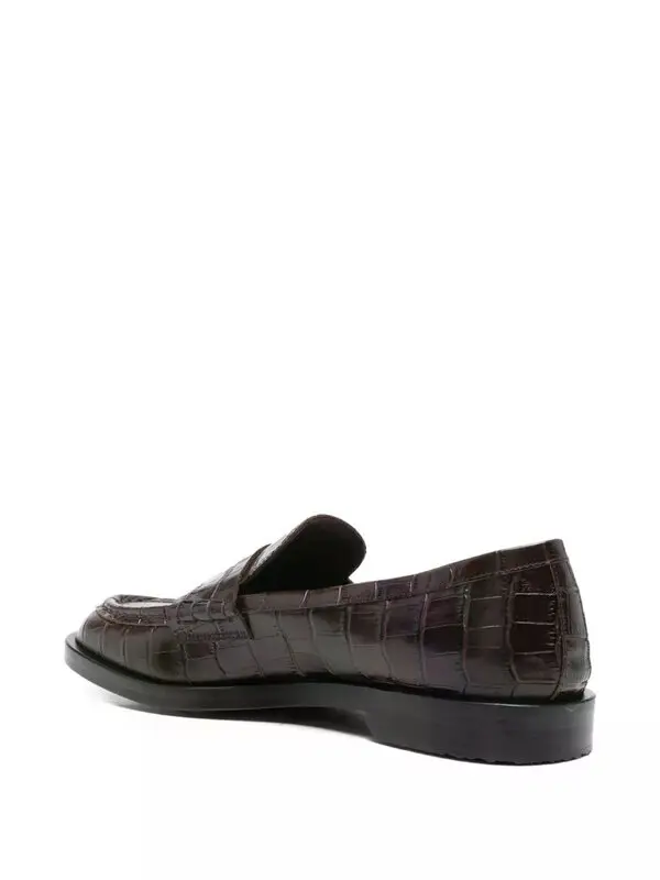 Roberto Festa Xander Crocodile-effect Loafers