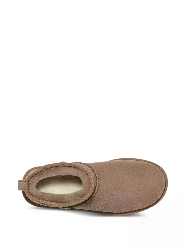 UGG Suede Boots With Folded Cuff - Brown
