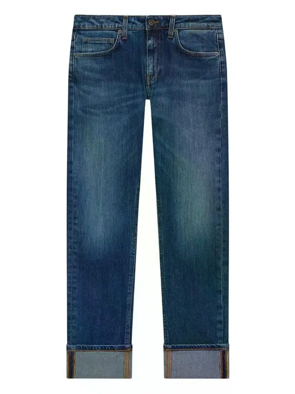 DONDUP Turn-up Jeans - Blue