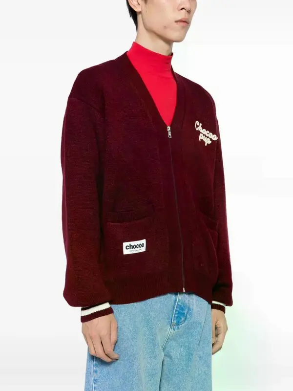 CHOCOOLATE Intarsia-knit Cardigan
