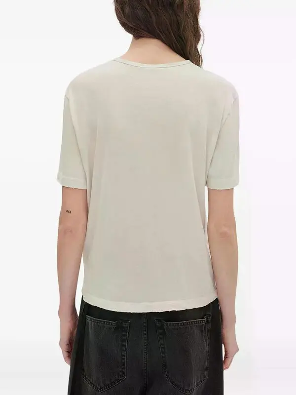 ANN DEMEULEMEESTER Printed Jersey T-shirt