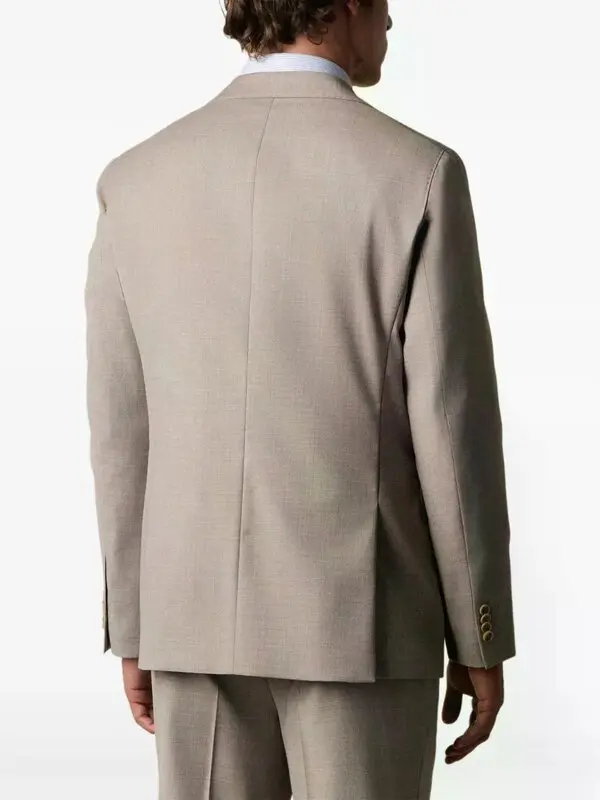 Brooks Brothers Single-breated Blazer - Brown