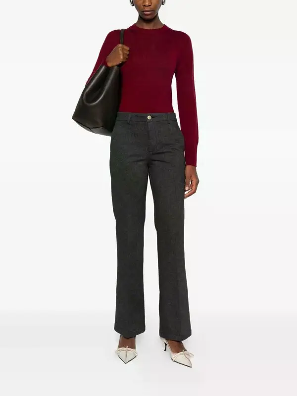 40WEFT Chevron Patterned Trousers