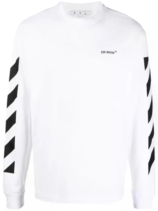 Off-White Logo-print Long-sleeve T-shirt