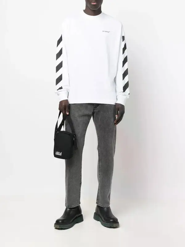Off-White Logo-print Long-sleeve T-shirt