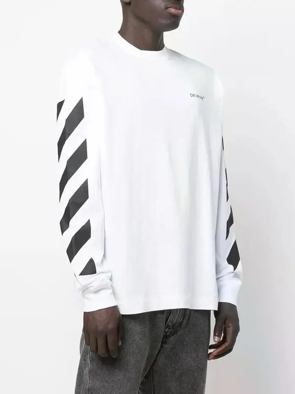 Off-White Logo-print Long-sleeve T-shirt